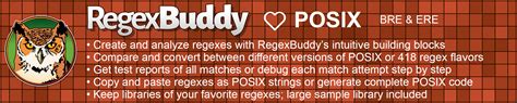 Posix Basic And Extended Regular Expressions