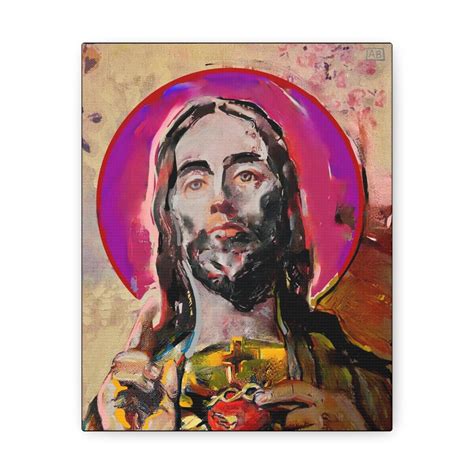 Small Picture Of Jesus 8 X 10 Jesus Retro Jesus Jesus On Canvas