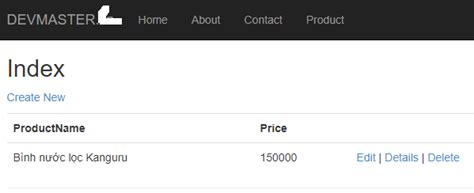 ASP NET MVC Lab Data Access In ASPNET MVC