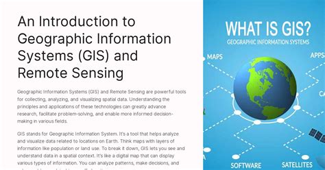 An Introduction To Geographic Information Systems Gis And Remote Sensing