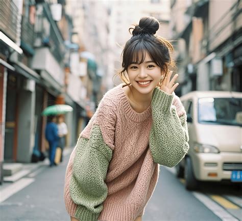 街拍ai数字艺术 气质女模特街拍写真 Ai人像免费下载png格式2048像素编号71336032 千图网