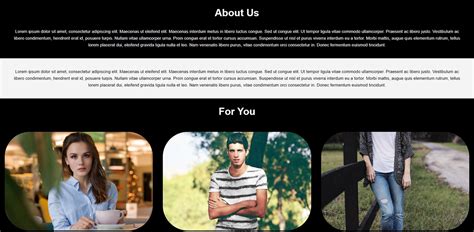 Simple Landing Page Using Only HTML CSS On Behance