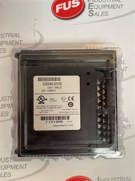 ge fanuc ic693alg223d analog input module fus industrial