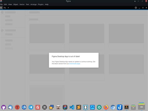 Figma Desktop App Is Out Of Date · Issue 139 · Figma Linuxfigma Linux