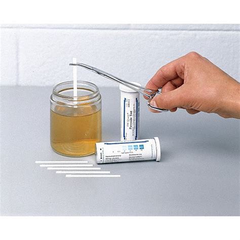 Test Strip 100 Pk Testing Parameter Ppm Range 10 500 Grainger