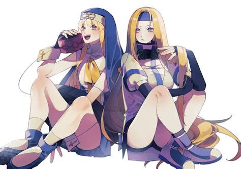 Bridget And Millia Rage Guilty Gear And 2 More Drawn By Ko Jira