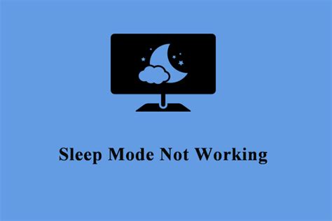 Easily Fixed Sleep Mode Not Working On Windows 10 11