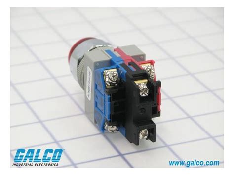 ALW29911D R 24V IDEC Pushbutton Illuminated