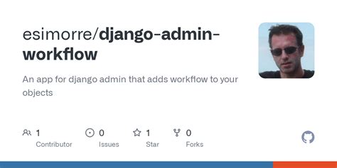 Github Esimorredjango Admin Workflow An App For Django Admin That