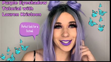 Purple Eyeshadow Tutorial Youtube