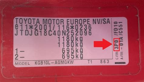 Come Trovare Il Codice Colore Dellauto