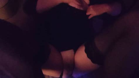 Lingerie Lovers Dark Mode Pov Standing Footjob With Beaver Background