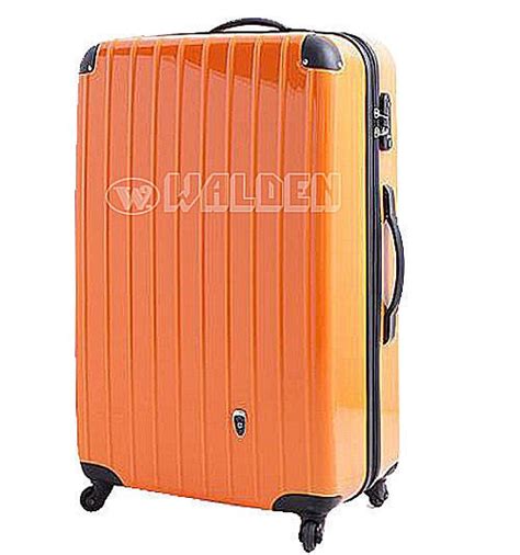 《補貨中缺貨葳爾登》travelhouse旅行之家28吋硬殼旅行箱海關鎖行李箱鏡面登機箱28吋6008橘色 Yahoo奇摩拍賣