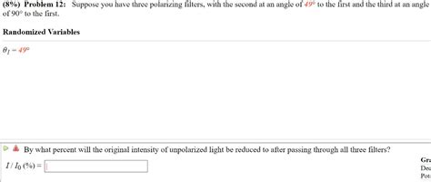 Solved 8 Problem 12 Of 90° To The First Suppose You