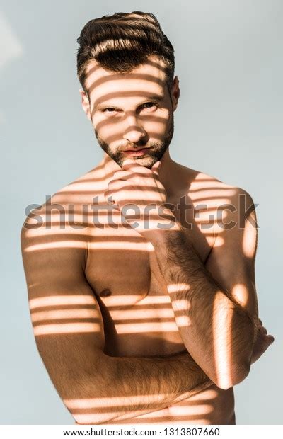 Sexy Man Shadows On Muscular Torso Stock Photo Shutterstock