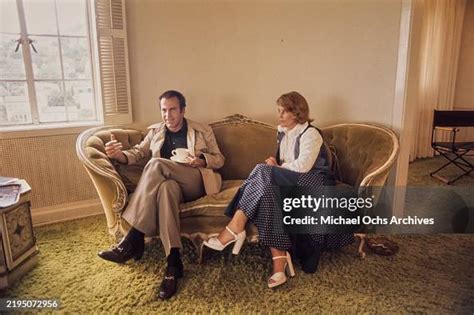 Swiss Actor Maximillian Schell Wearing A Beige Jacket Over A Black