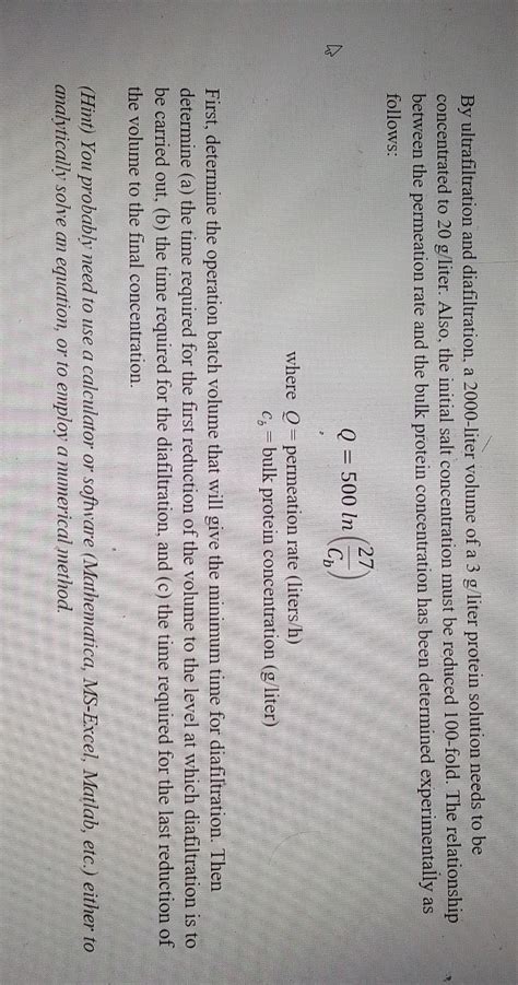 Solved Please Give Me The Answer Using Numerical Method For