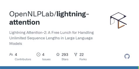 Github Opennlplablightning Attention Lightning Attention 2 A Free