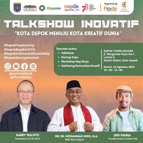Depok Startup Festival Event And Info Depok Terkini