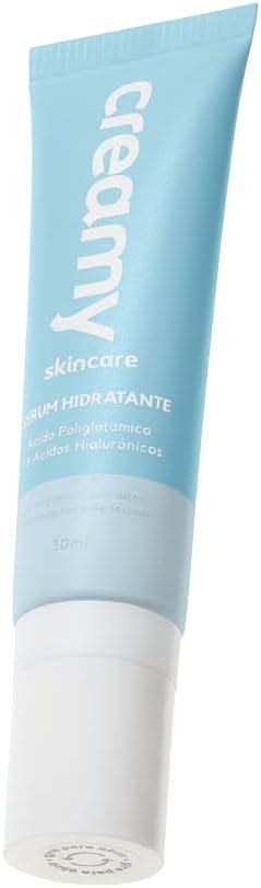 Creamy Skincare Sérum Hidratante 30ml Textura Leve Oil Free