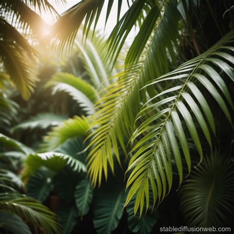 Palm Leaf Inspired Biophilic Facade Pattern Stable Diffusion Online