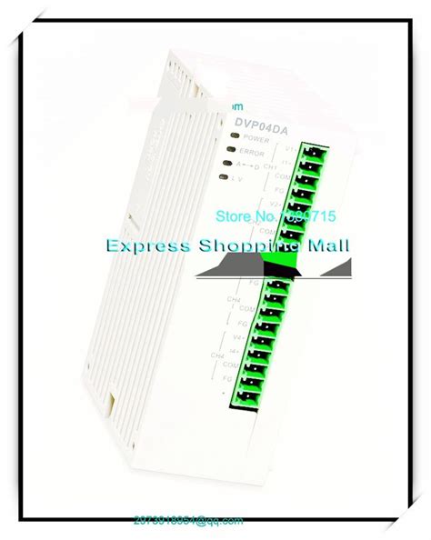 New Original Dvp04da H3 Delta Plc Analog Module Eh3 Series 24vdc 4ao