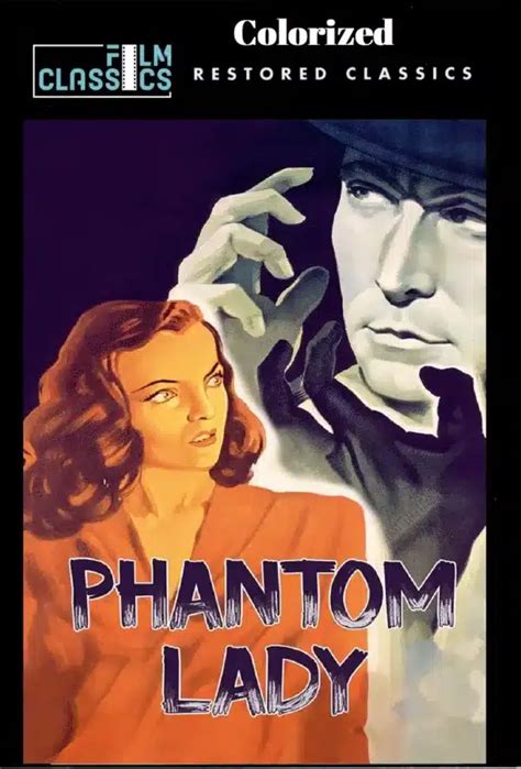 Phantom Lady Colorized Franchot Tone DVD Film Classics