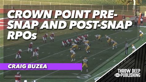 Crown Point Pre Snap And Post Snap Rpos Throw Deep Publishing