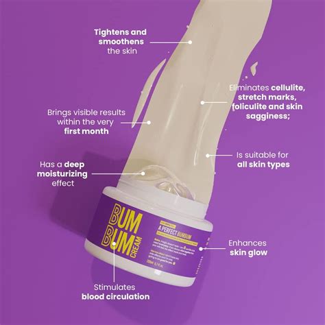 Original Bum Bum Cream 200ml Brazilian Cellulite Remover For Women