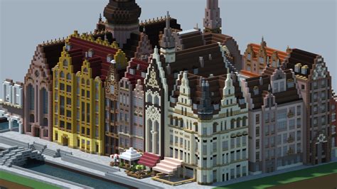 European Inspired City Minecraft Map Artofit