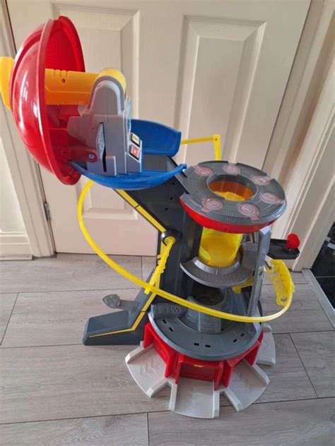 Paw Patrol Mighty Pups Super Lookout Tower With Vehicles And Figures £