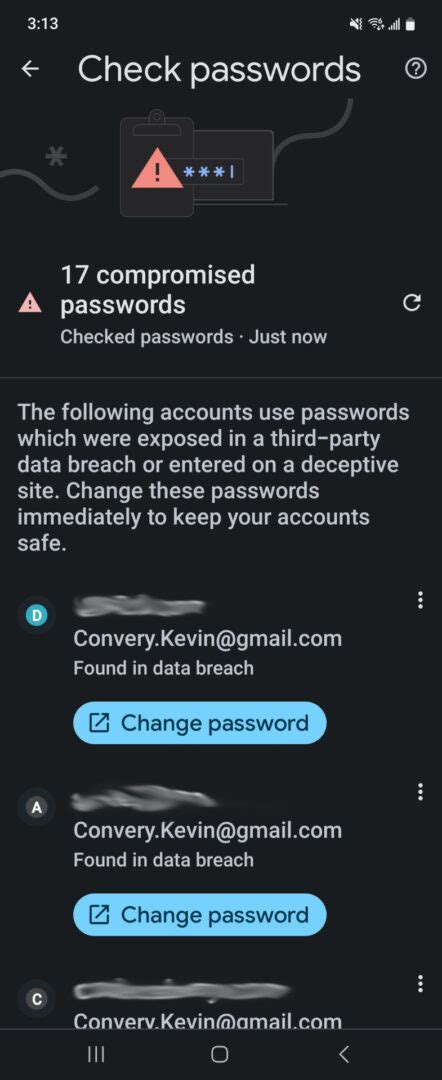 How To Manage Your Saved Passwords In Android Android Authority