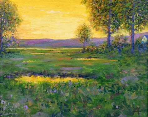 Summer Landscape Painting