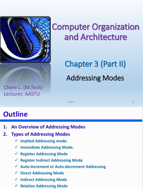 Chapter 3 Part Ii Addressing Modes Pdf Central Processing Unit Manufactured Goods