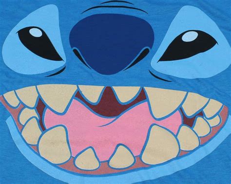 Stitch Disney Character Face