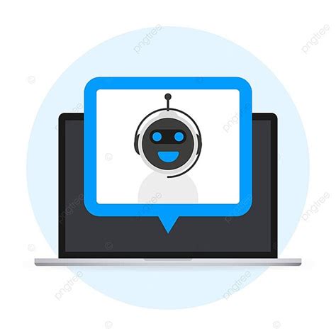 chatbot icon concept a virtual assistant robot for websites and mobile apps vector ai service
