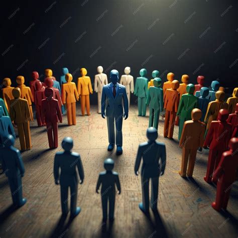 Team Corporate Responisibility Premium Ai Generated Image
