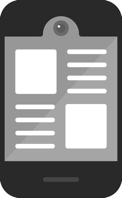 Mobile App Vector Icon Vector Art At Vecteezy