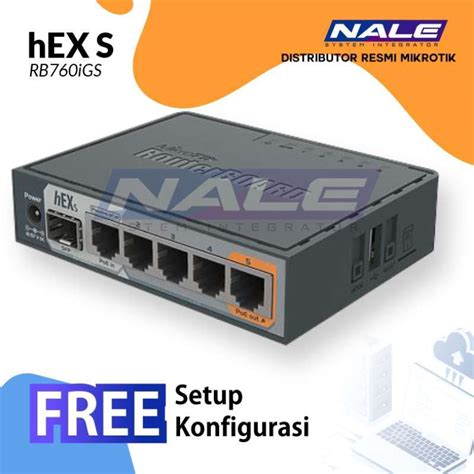 Jual Mikrotik RB IGS HEX S Di Seller PT Nale System Integrator Blimbing Kota Malang Blibli