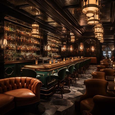 Midtown Manhattan Hotel Bar Designed With A Speakeasy Style Artofit