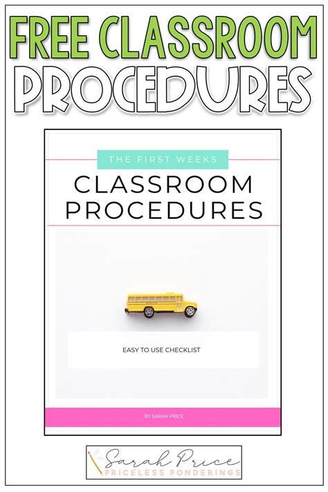 Classroom Procedures Made Easy