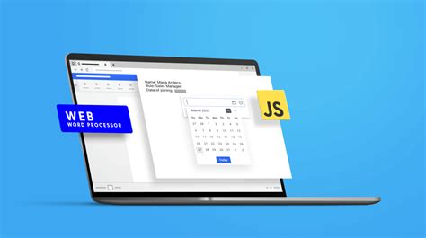 Easily Create A Fillable Form Using Javascript Word Processor By