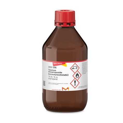 Sigma Aldrich 325252 Titanium Diisopropoxide Bisacetylacetonate