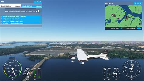 Microsoft Flight Simulator Map