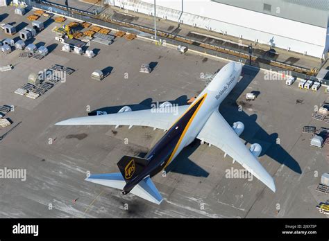 Ups Airlines A380 United Parcel Service Ups Boeing 747 8f N617up