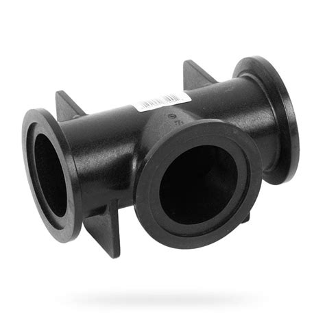 3 Polypropylene Flange Tee 63111 Barr Plastics