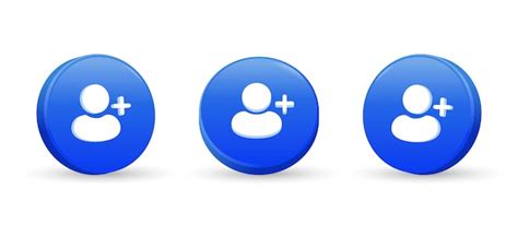 premium vector neumorphic new user icon or add friend symbol for ui ux app web in white
