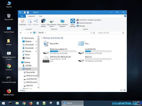 Présentation Des Fonctionnalités De Hiren Boot Cd Pe Live Cd