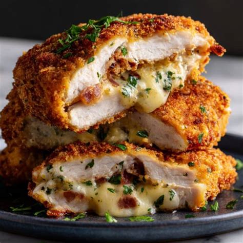 Easy Chicken Kiev Recipe Stuffed Chicken With Garlic Butter