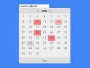 Jquery Ajax Enabled Month Calendar Plugin With Bootstrap Zabuto Calendar Free Jquery Plugins
